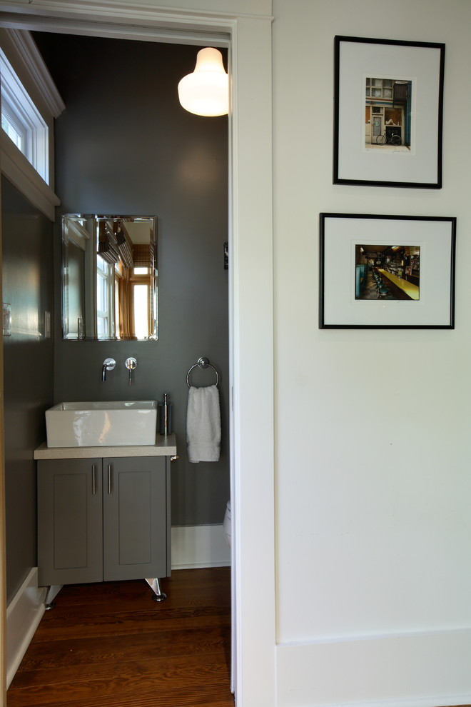 Classic Vancouver - Traditional - Powder Room - Vancouver - by jodi ...