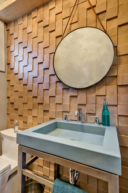 Contemporary Beach House - Contemporary - Powder Room - San Francisco ...
