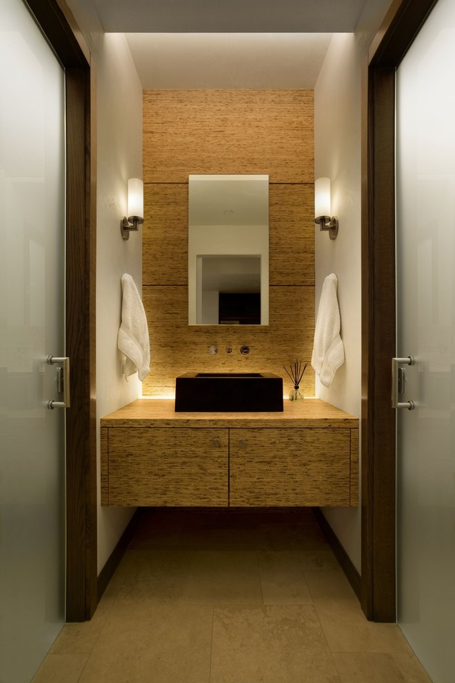 Contemporary Powder Room - Contemporary - Powder Room - Denver - by 186 ...