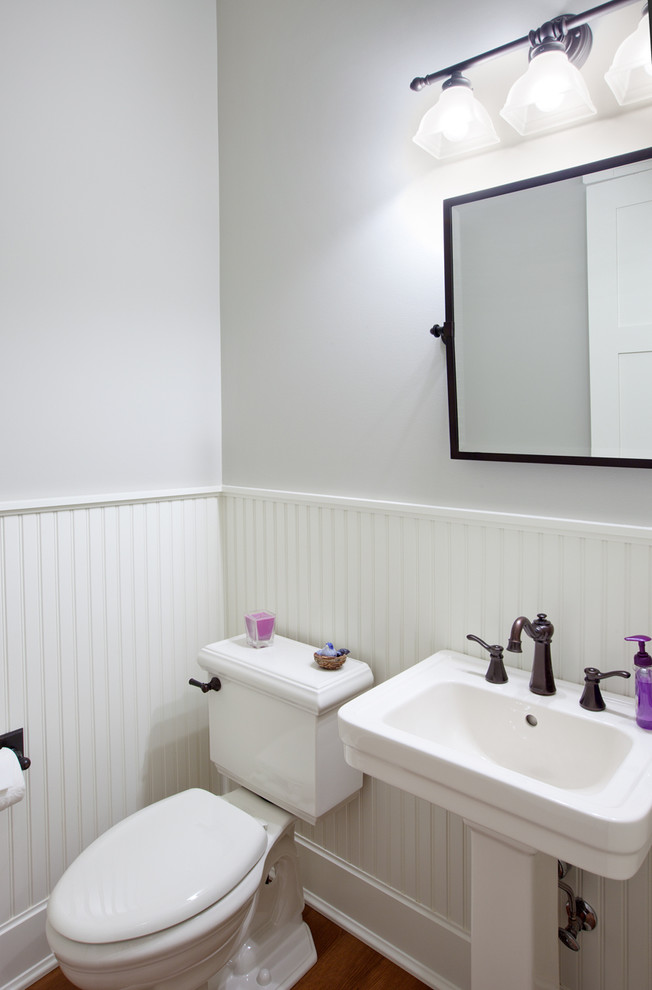Craftsman Farmhouse - Craftsman - Powder Room - Columbus - by Melaragno ...