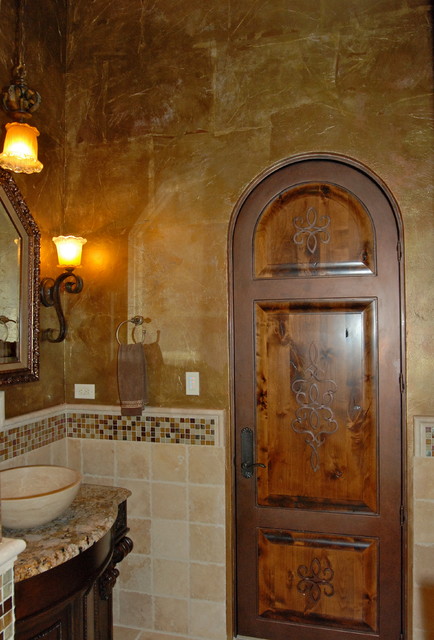Custom Homes - Mediterranean - Powder Room - Austin - by A-Design By ...