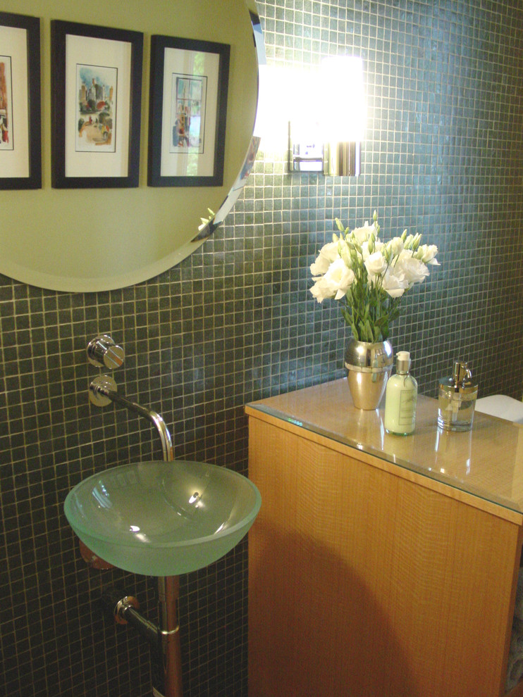 Cute powder room - Contemporary - Powder Room - Portland - by Intersect ...