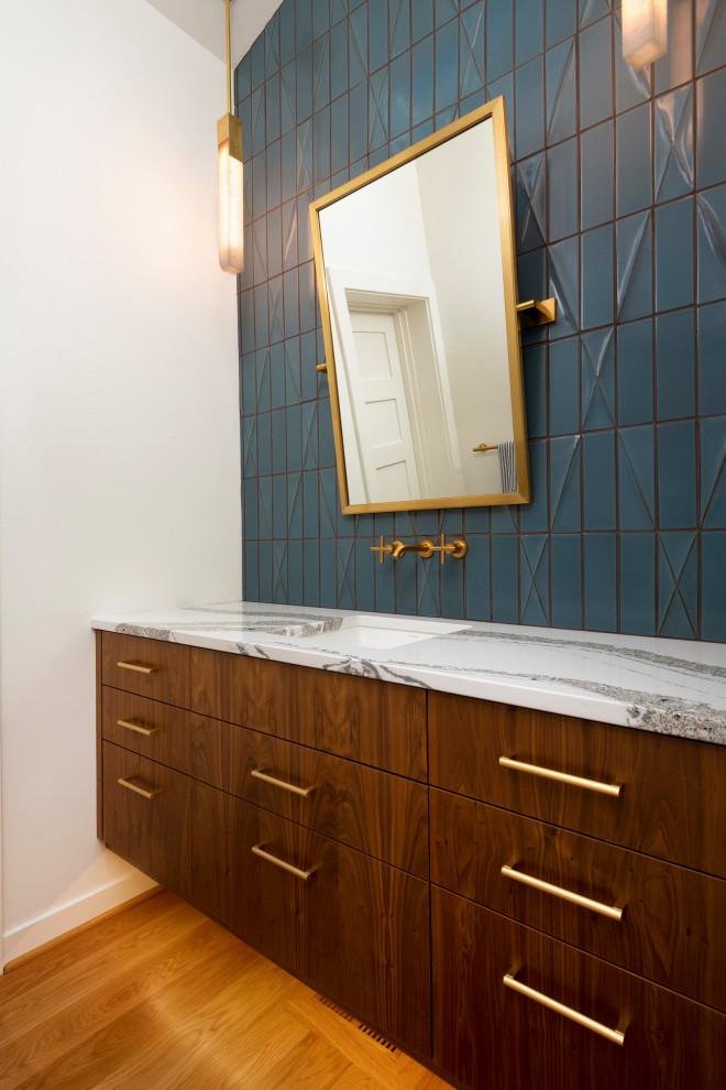 Forest Avenue - Modern - Powder Room - Seattle - by K2 Construction ...