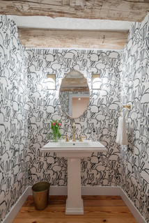 Greystone Barn - Farmhouse - Powder Room - Philadelphia - by Archer ...