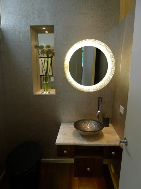 Gross Residence - Contemporary - Powder Room - Chicago - by Studio ...