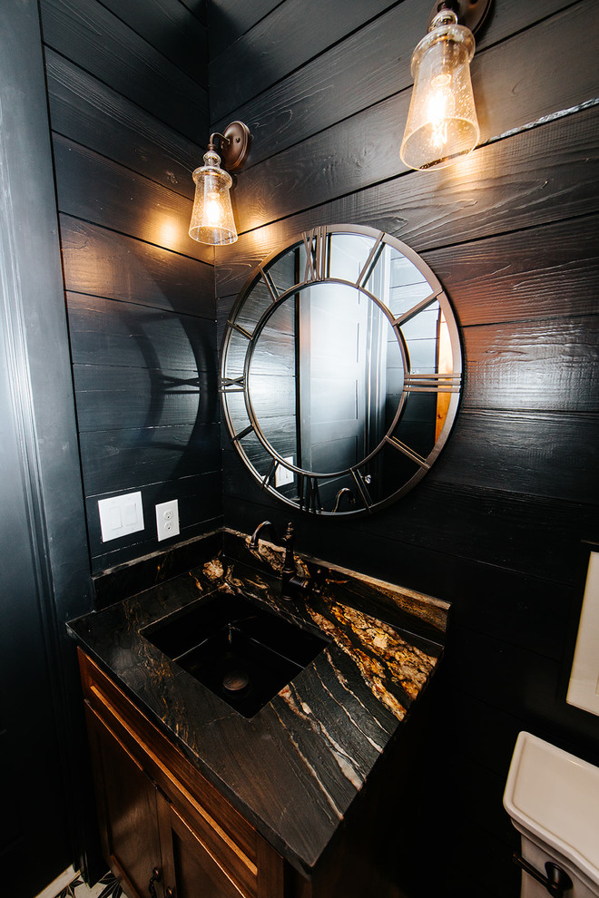 Hilltop Farmstead - Farmhouse - Powder Room - Austin - by GRIT Co. | Houzz