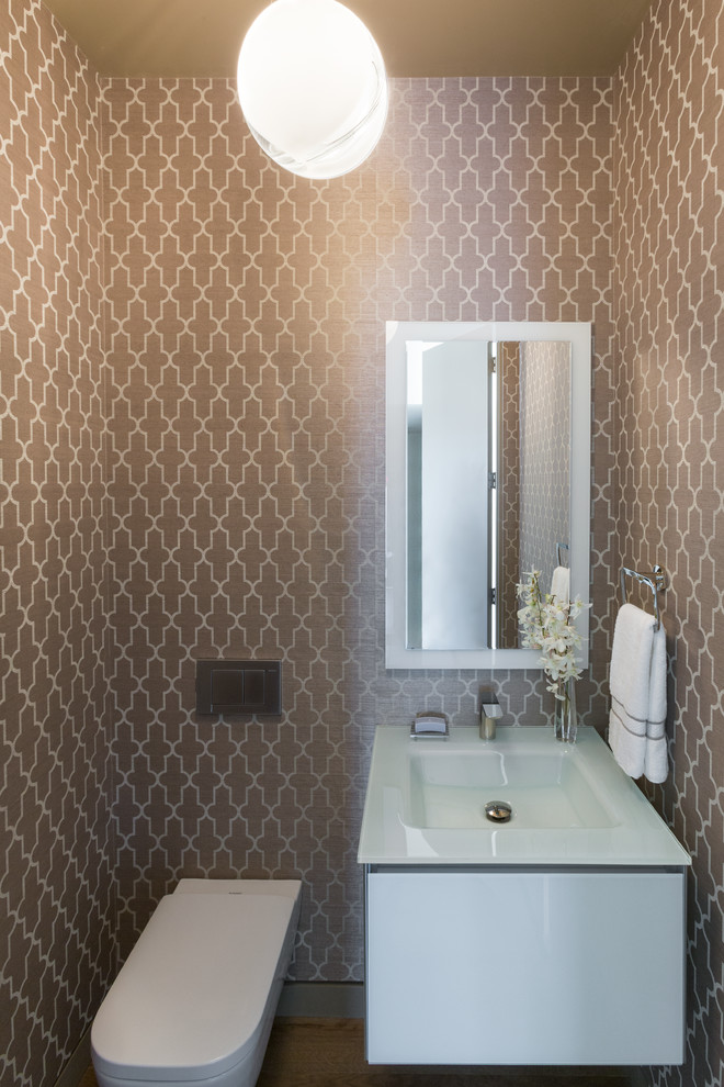 Indoor Outdoor House - Contemporary - Powder Room - San Francisco - by ...