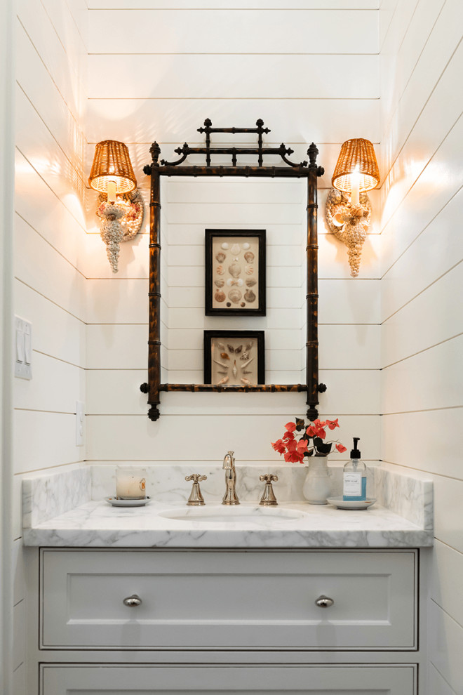 Kiawah Residence - Beach Style - Powder Room - Dallas - by Jan Jones ...