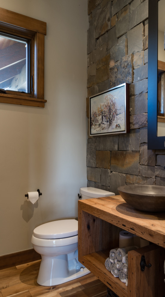 Legacy Park Ranch - Rustic - Powder Room - Denver - by APEX ...