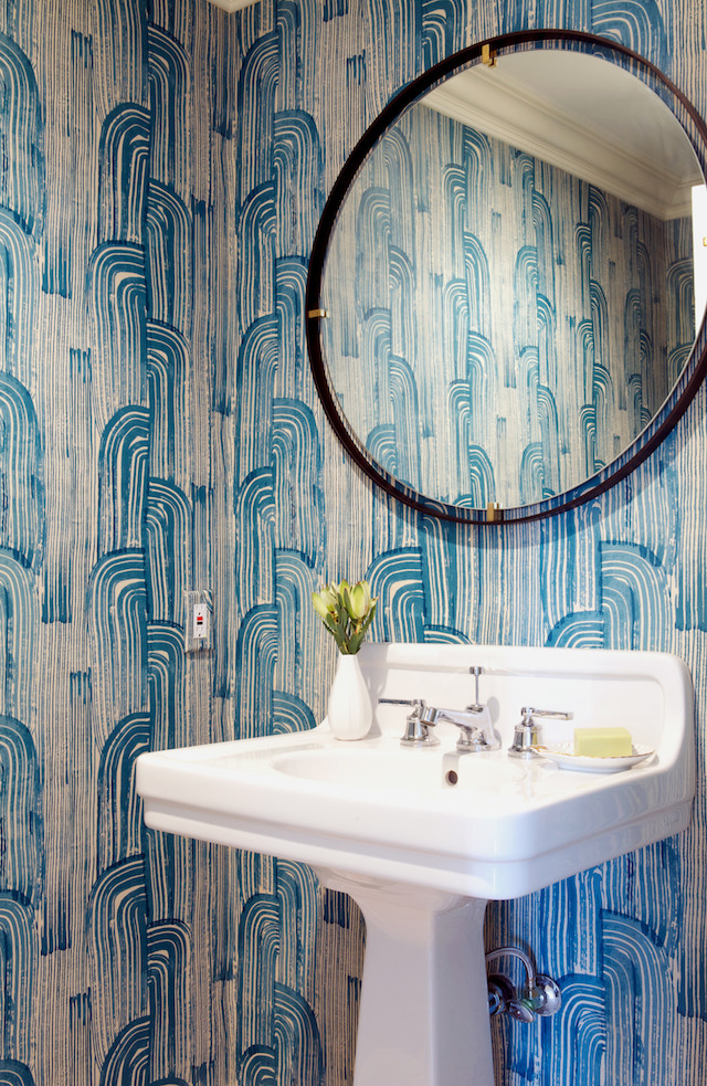 Los Feliz - Transitional - Powder Room - Los Angeles - by Taylor ...