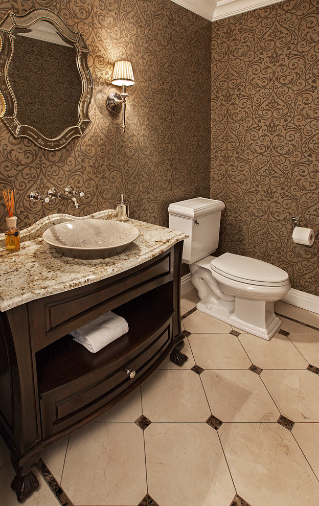 Michigan Ave. Vacation Condo - Traditional - Powder Room - Chicago - by ...