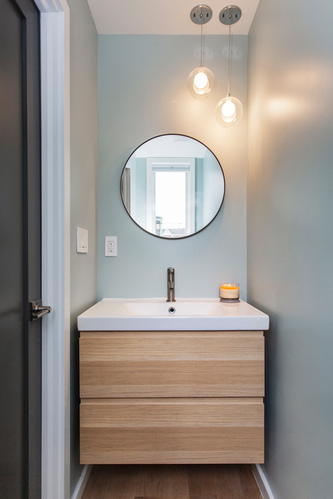 Modern Chic Powder Room - Modern - Powder Room - New York - by Dixon ...