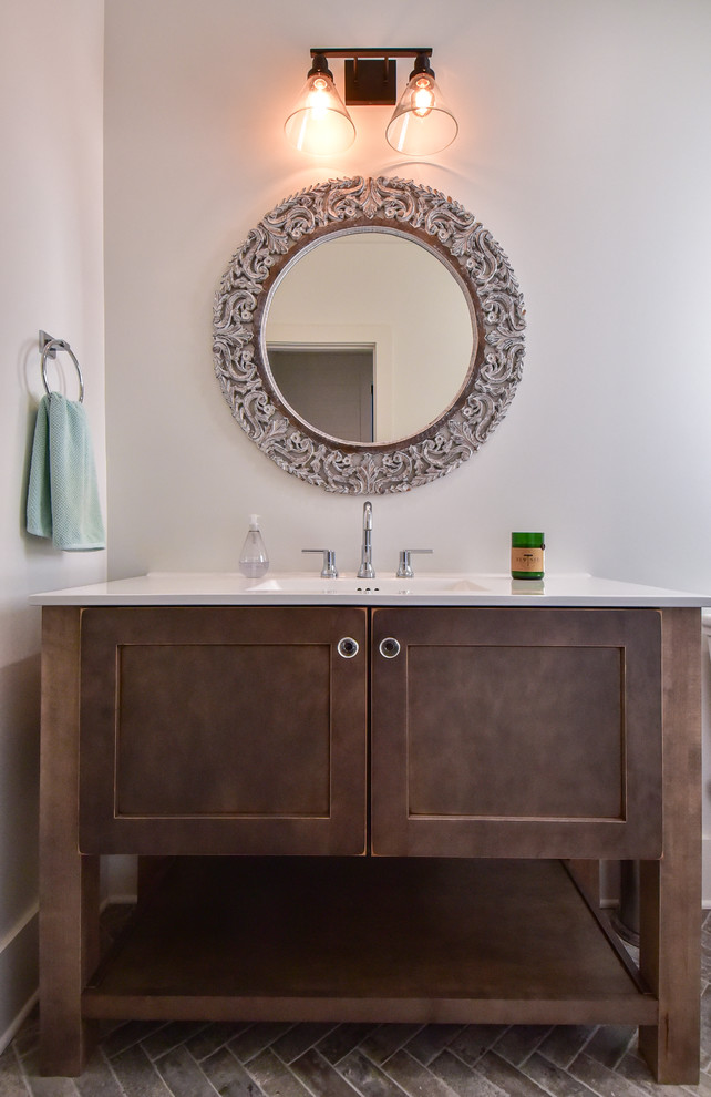 Modern Farmhouse - Farmhouse - Powder Room - Other - by Jonathan Miller ...