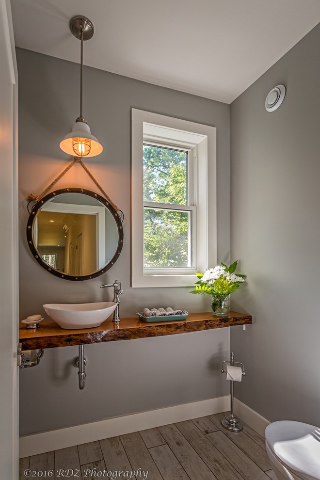 Modern Farmhouse - Farmhouse - Powder Room - Toronto - by Reviving ...