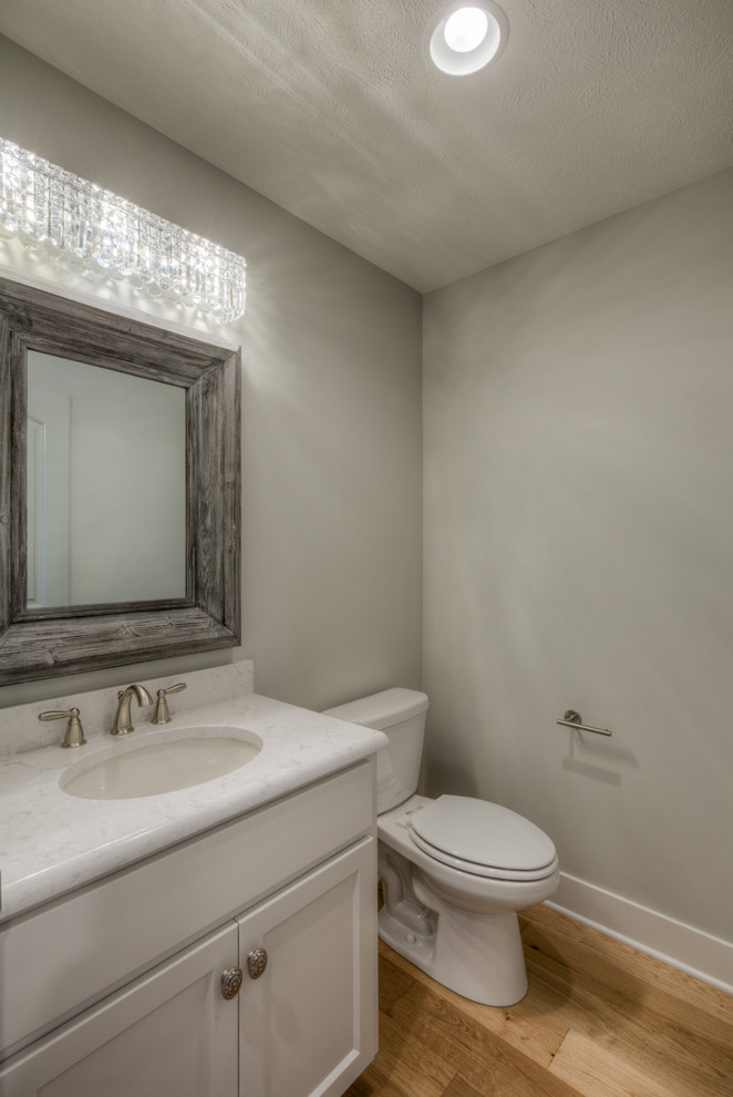 Newport Custom w/ Finished Basement - Powder Room - Omaha - by Landmark ...
