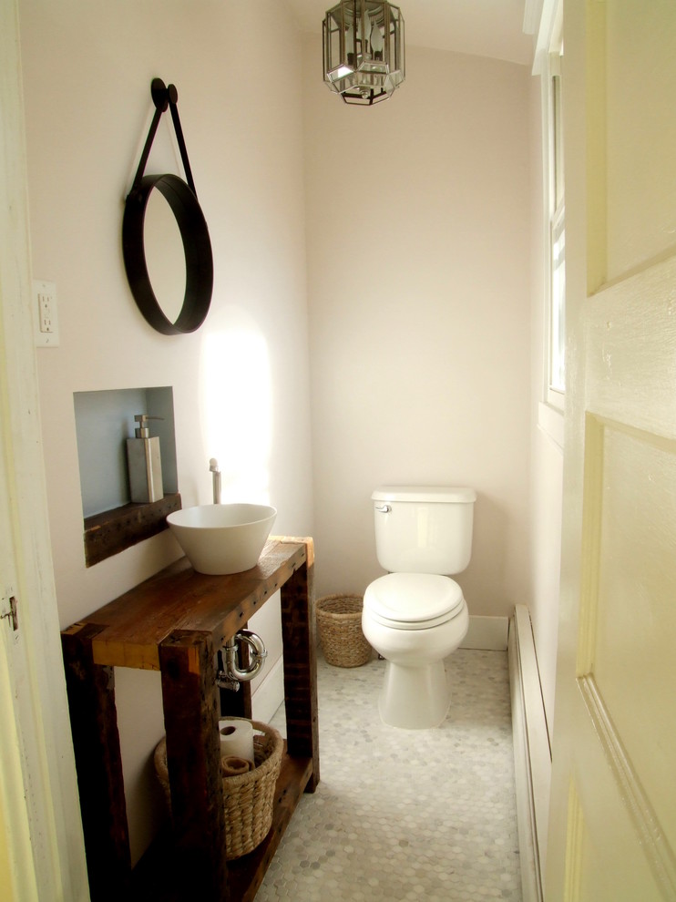 Our Victorian - Eclectic - Powder Room - Baltimore | Houzz