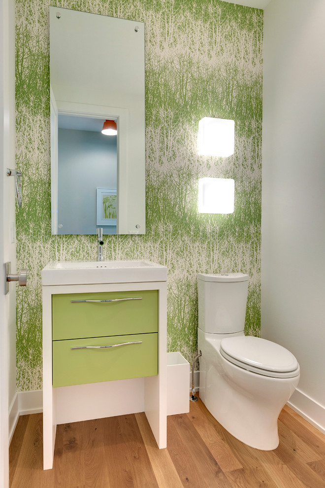 Parkside Contemporary - Contemporary - Powder Room - Minneapolis - by ...