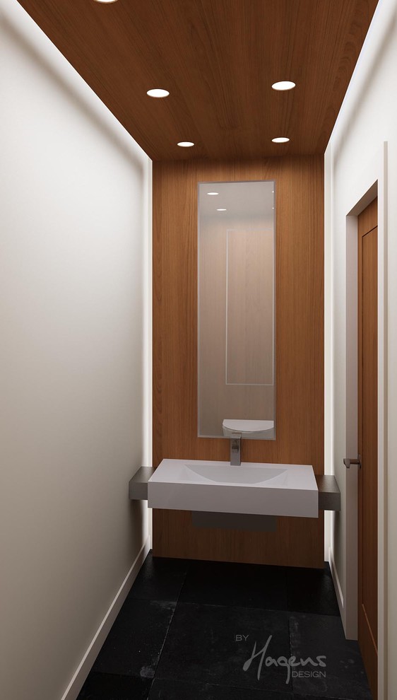 Powder Room Concept - Modern - Powder Room - Toronto - by Stephan ...