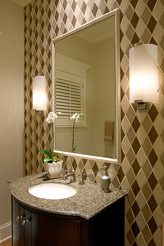 Powder Room - Traditional - Powder Room - Chicago - by Michael Abrams ...