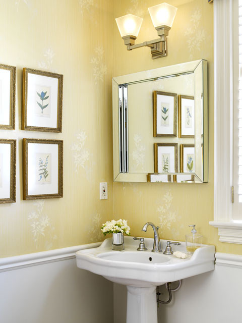 Powder Room - Traditional - Powder Room - Toronto - by Paint A ...