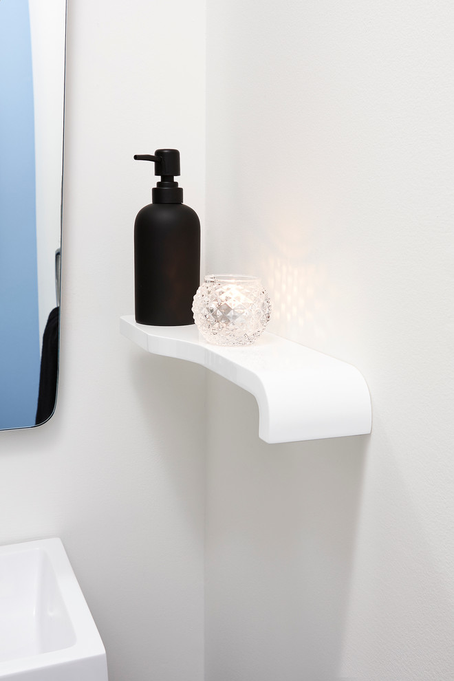 Powder Room - Parisian Modern Decor - Modern - Powder Room - Toronto ...