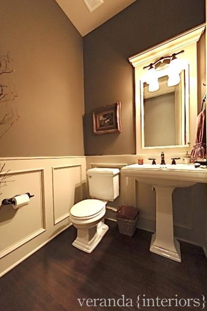 Powder Room - Traditional - Powder Room - Calgary - by Veranda Estate ...