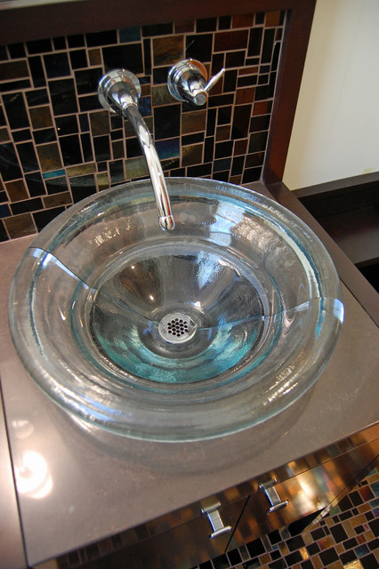 Re-Invention - Contemporary - Powder Room - Chicago - by Greene ...