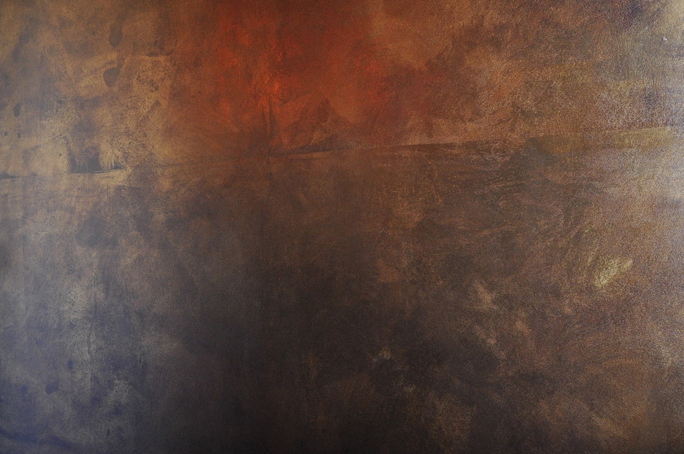 Soft Bronze - Powder Room - Omaha - by Innovation In Design | Houzz