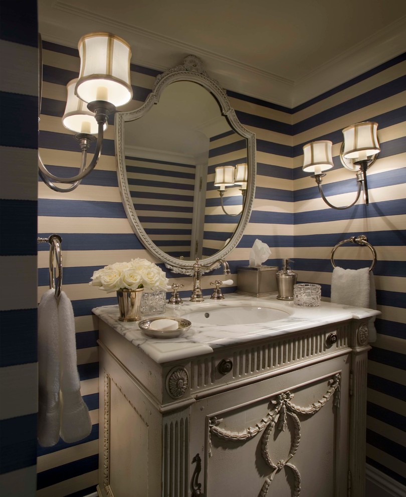 The Beach Shack - Shabby-chic Style - Powder Room - Miami - by Canthus ...