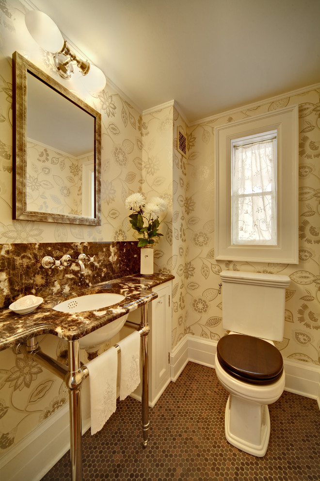 Tracey Stephens Interior Design Inc - Traditional - Powder Room - New York - by Tracey Stephens ...