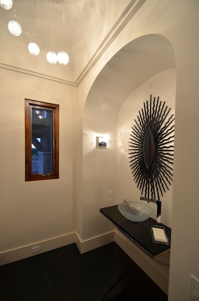 Transitional Model Home - Contemporary - Powder Room - Austin - by A ...