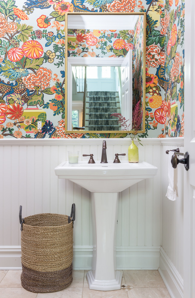 Transitional Powder Room - Transitional - Powder Room - DC Metro | Houzz