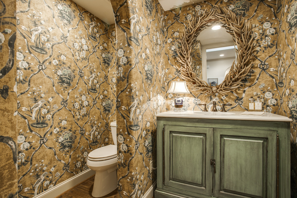 Vanderbilt Remodel - French Country - Powder Room - Dallas - by Parc ...