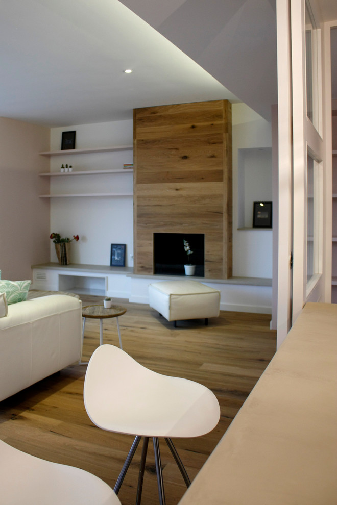 El piso rejuvenecido - Contemporary - Family Room - Barcelona - by ...