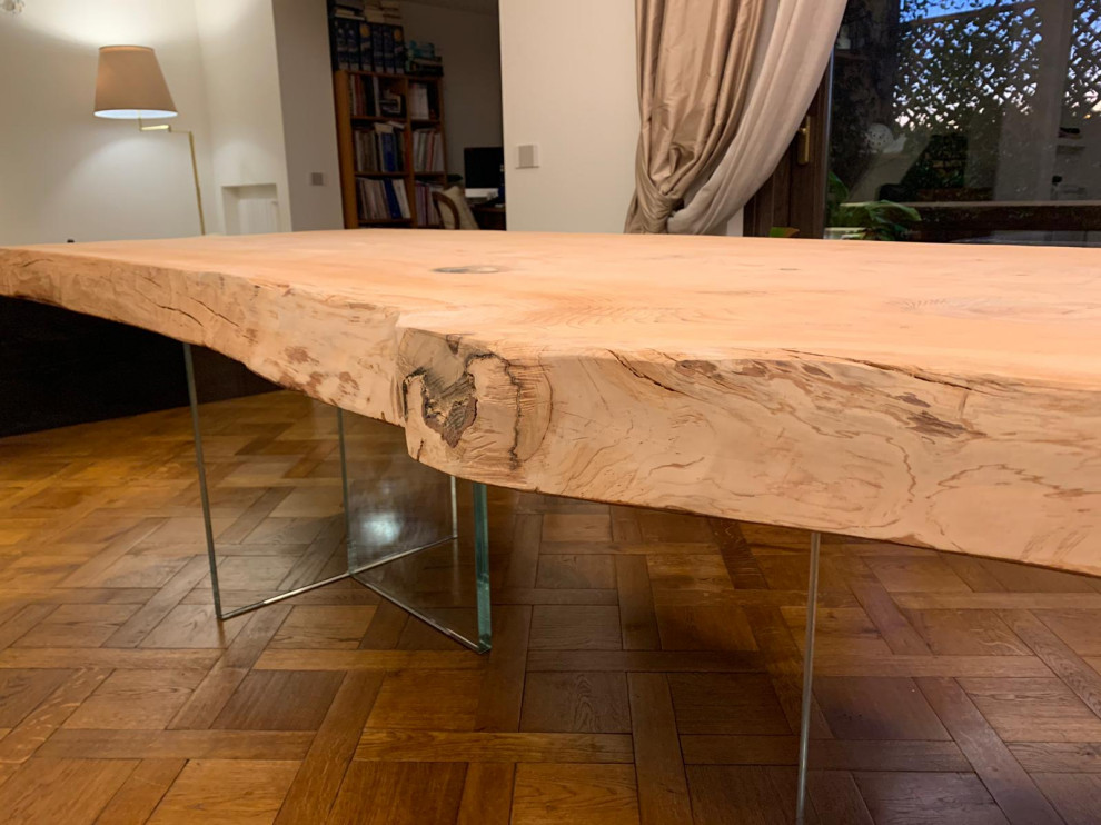 Tavoli piano legno scortecciato - Modern - Dining Room - Rome - by ...