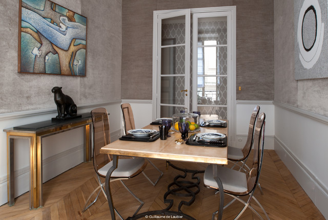 D'un appartement Régence à un espace Arty-chic dans le Marais ...