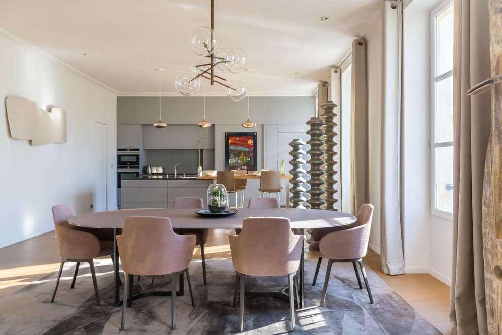 Duplex rooftop au coeur de Bordeaux - Contemporary - Dining Room ...