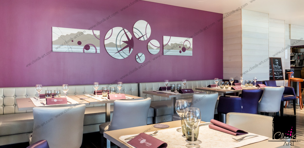 Hôtel Beauregard - Lac d'Annecy - Contemporary - Dining Room - Lyon ...