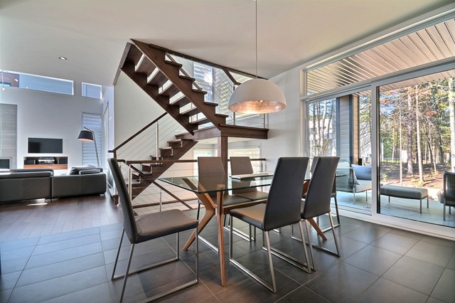 Modèle Le Laurier à toit plat - Contemporain - Salle à Manger ...