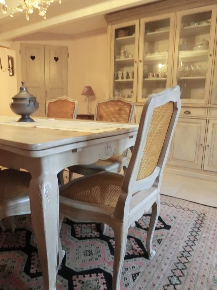 Salle à manger relookée - Transitional - Dining Room - Rennes - by ...