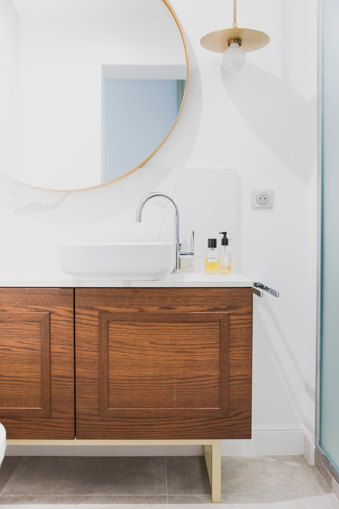Appartement Haussmannien à Paris - Transitional - Bathroom - Paris - by ...