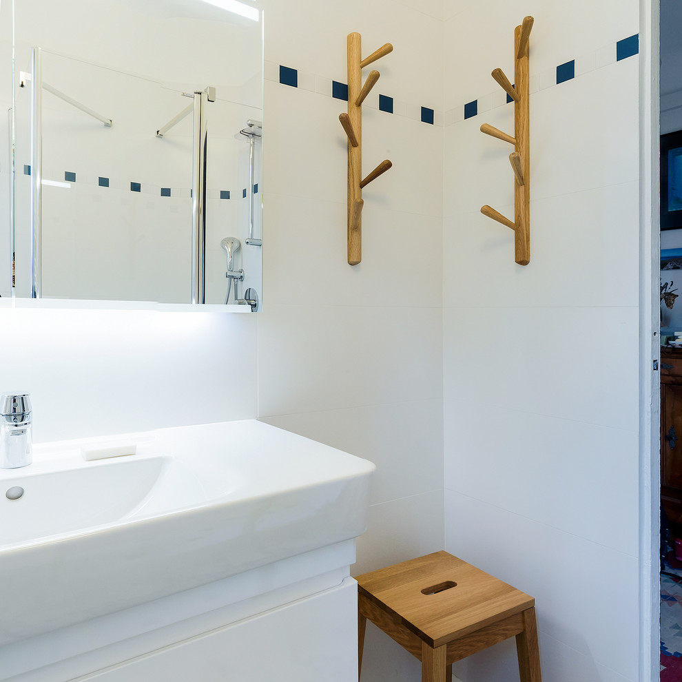 Dans la famille des intérieurs, je voudrais la salle de bains ...