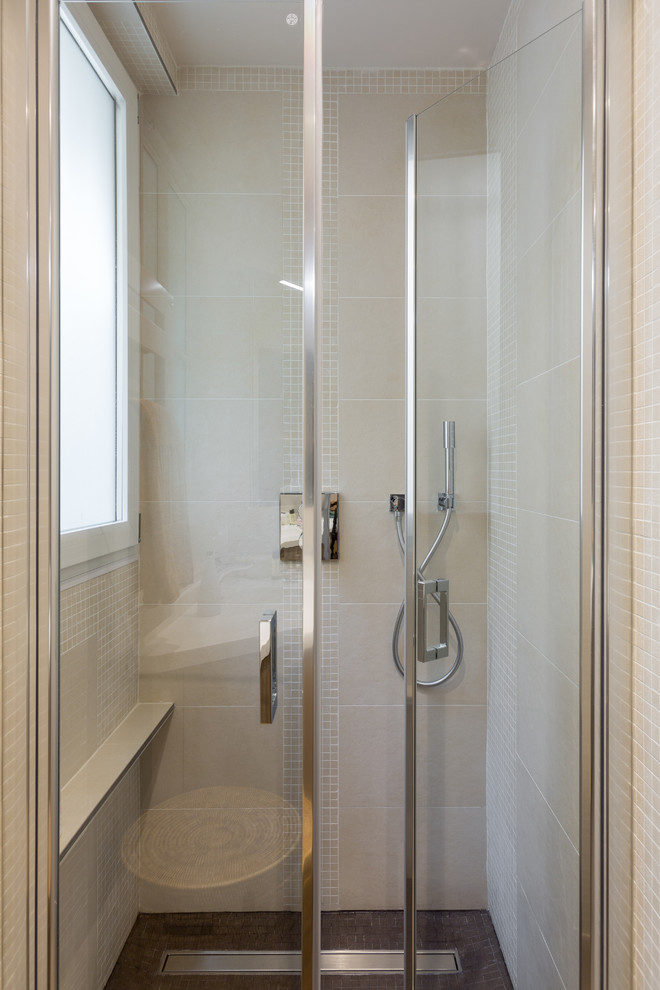 Douche à l'italienne XXL - Contemporary - Bathroom - Paris - by ...