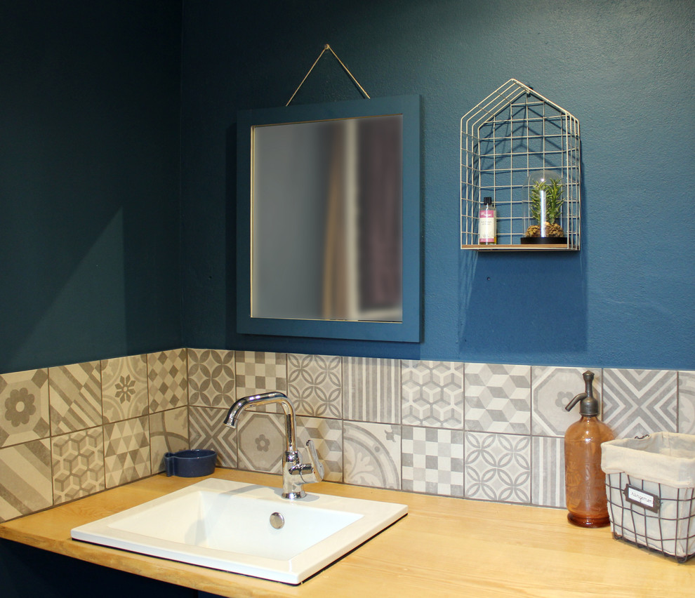 plan vasque - Contemporary - Bathroom - Le Havre - by Atelier M | Houzz AU
