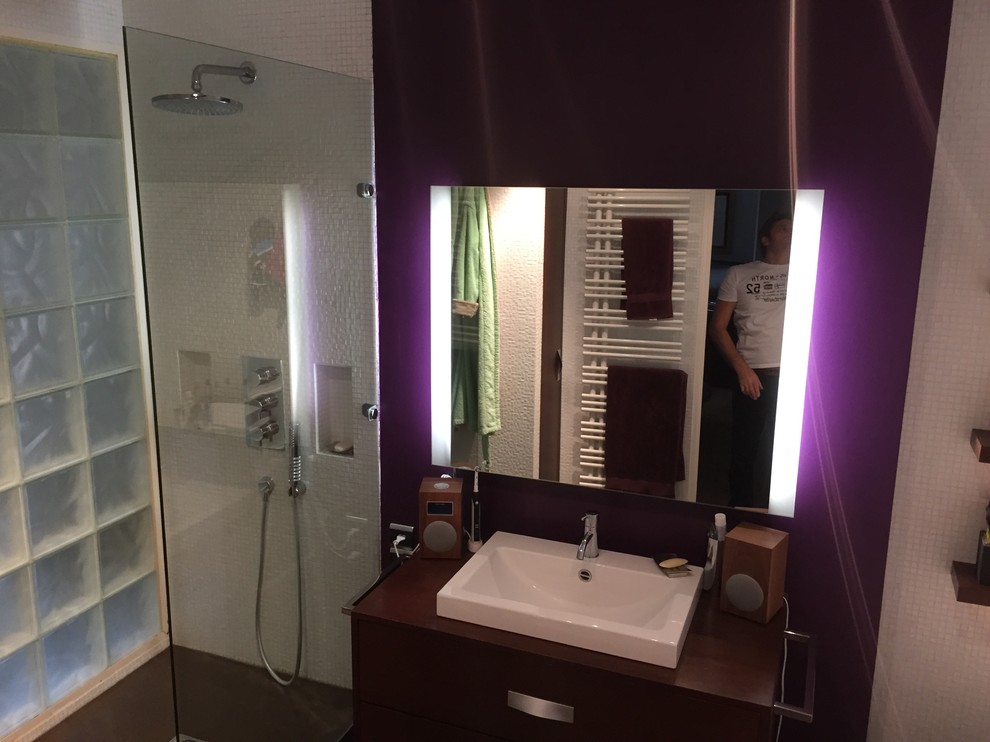 Rénovation d'une salle de bain Paris XVII ème - Contemporary - Bathroom ...