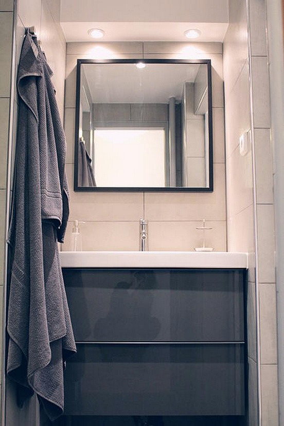 Restructuration complète d'un studio pour location Paris 13 - Moderne ...