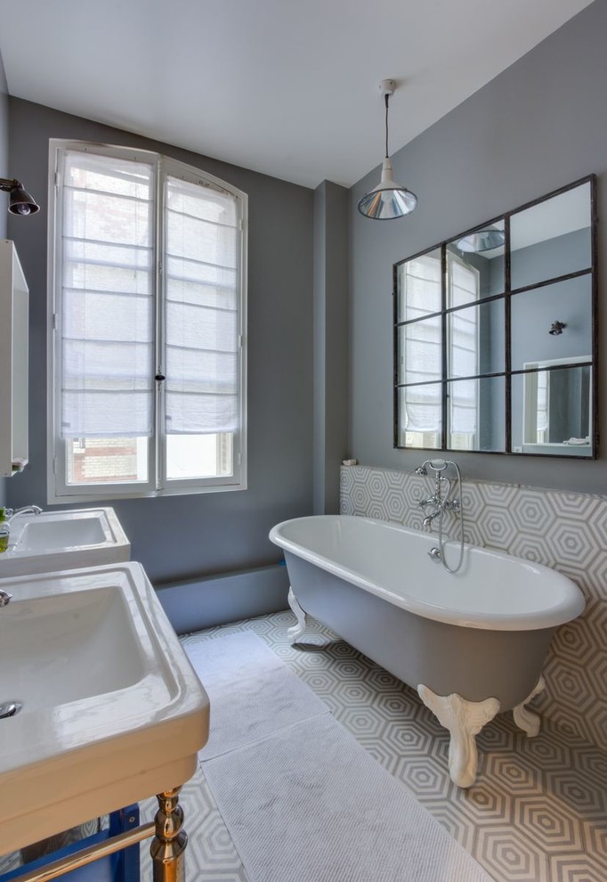RUE DE LA TOUR Paris 16 - Modern - Bathroom - Paris | Houzz