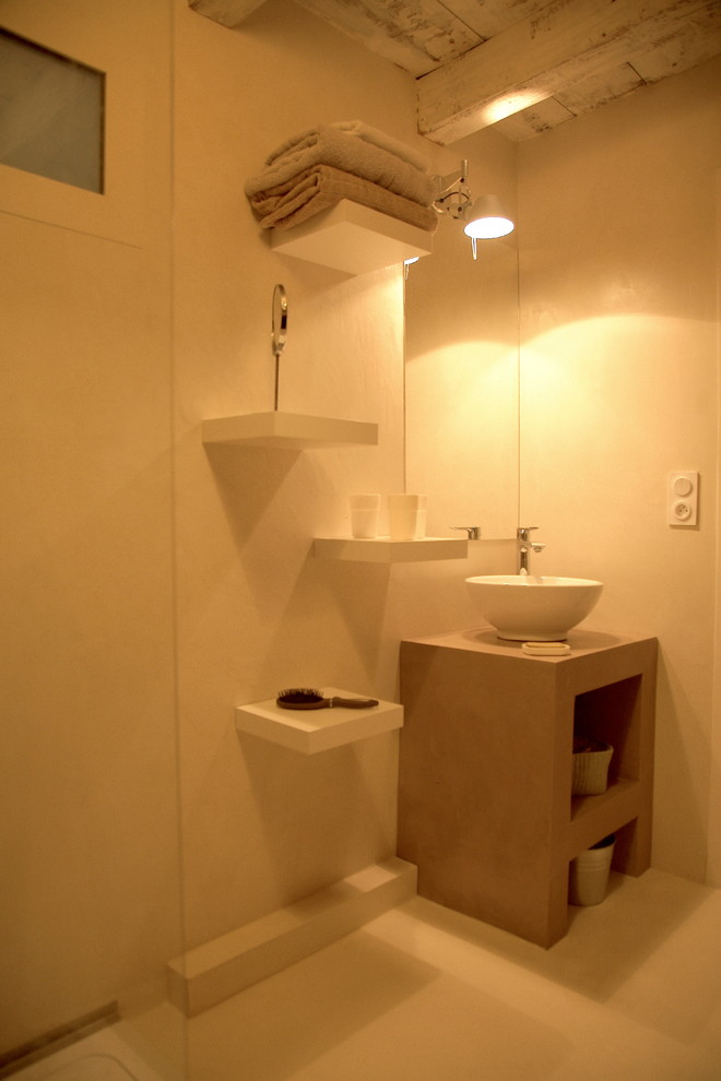 salles de bain en béton ciré - Contemporary - Bathroom - Other - by ...