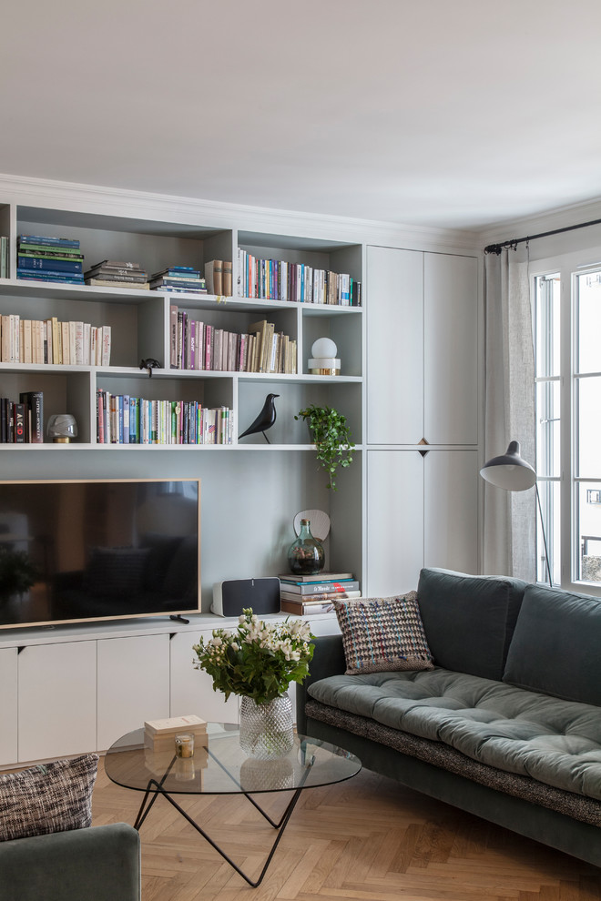 //BALLU - Scandinavian - Family Room - Paris - by Beau Intérieur | Houzz