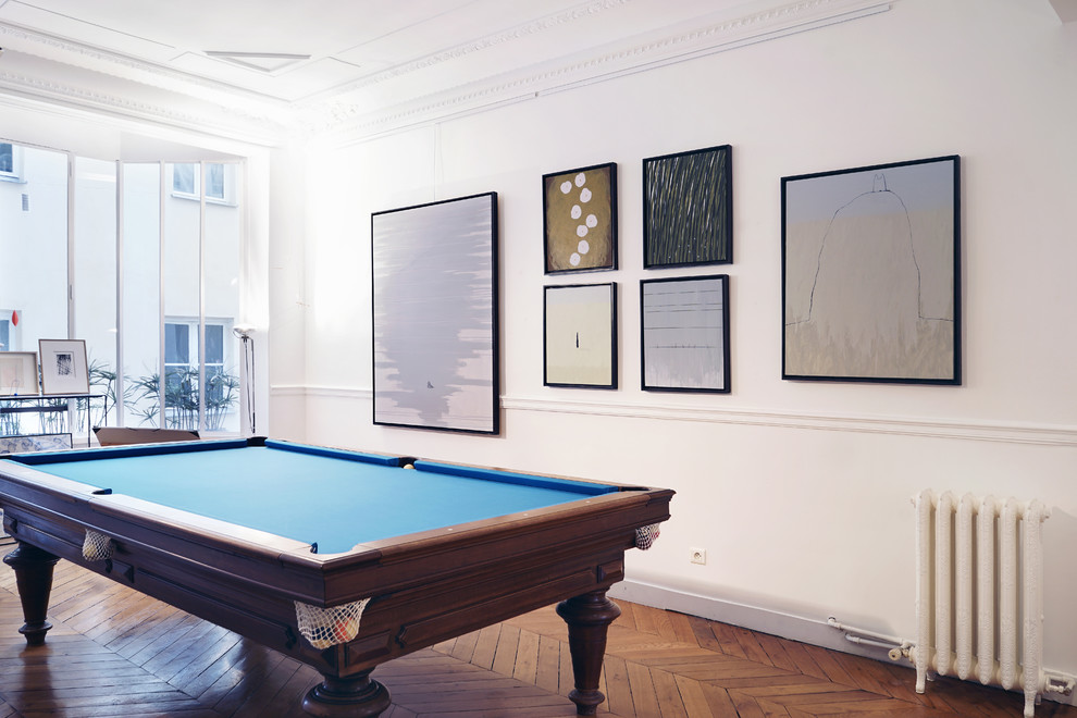 L'Art Room : une magnifique salle de billard - Contemporary - Family ...